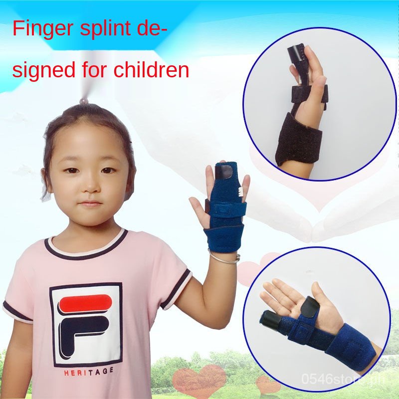 Trigger finger splint straightener orthosis bracket finger fracture and ...