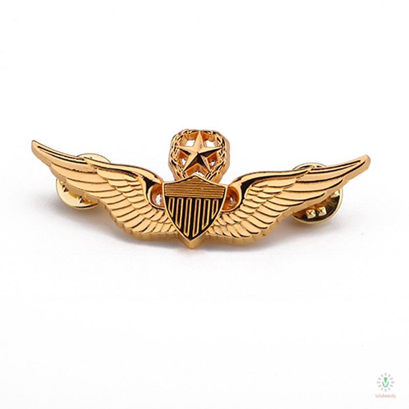 WWII USAF Wings Military Command Pilot Metal Wings Metal Badge Pin ...