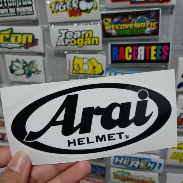 Arai Helmet printing Sticker | Shopee Philippines