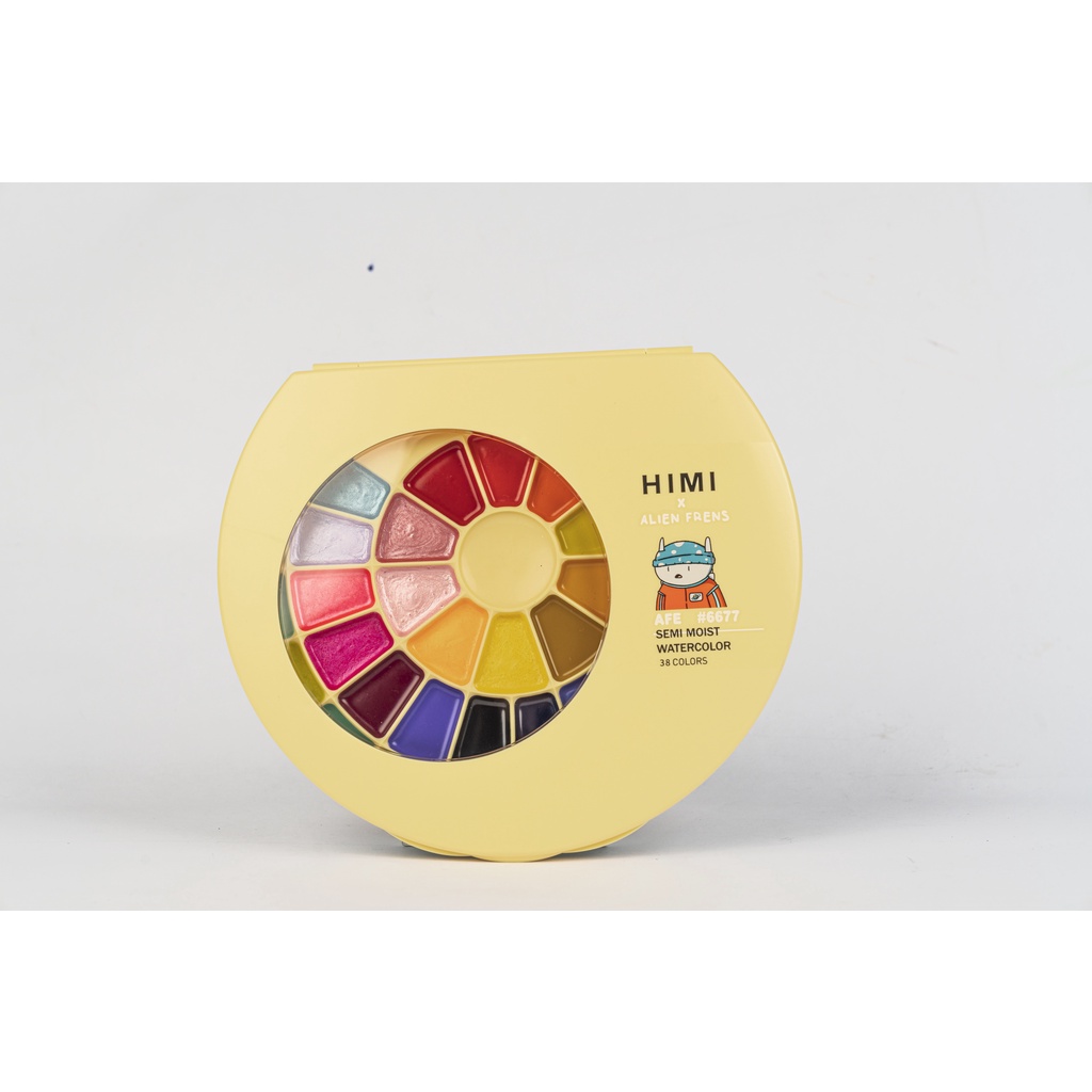 Himi Semi Moist Watercolor Palette - Assorted Colors 38 Colors, new ...