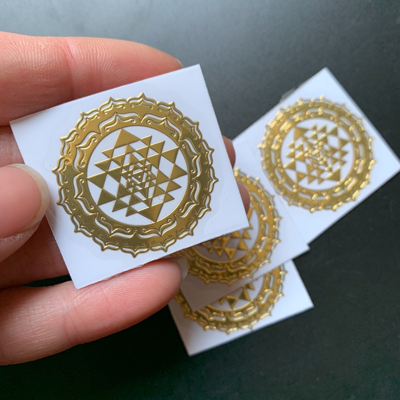 1pc Metal alloy copper sticker for car decoration book stickers sri ...