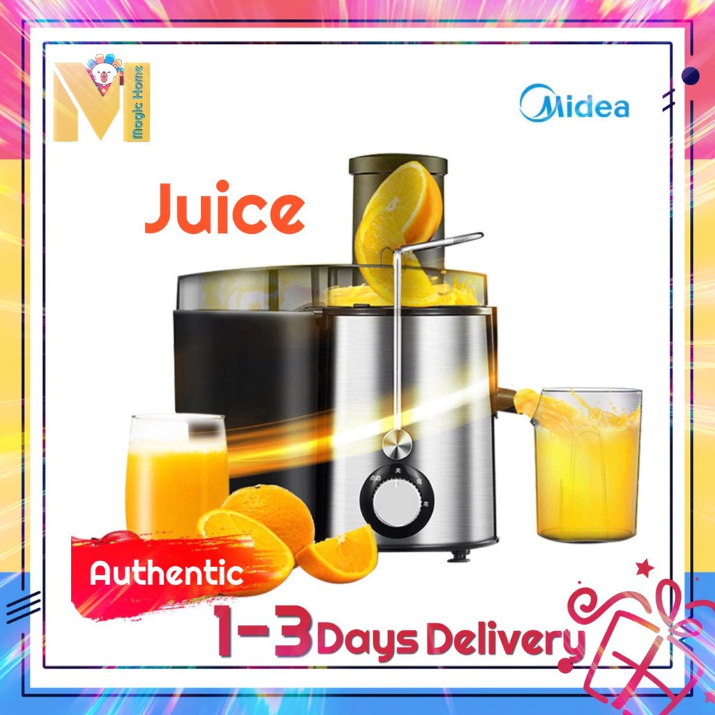Midea Slow Juicer Household Slag Juice Separation Multi-function Fast ...