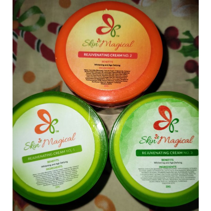Skin Magical Rejuvenating Cream (10g - 20g) for Set 1, Set 2 or Set 3 ...