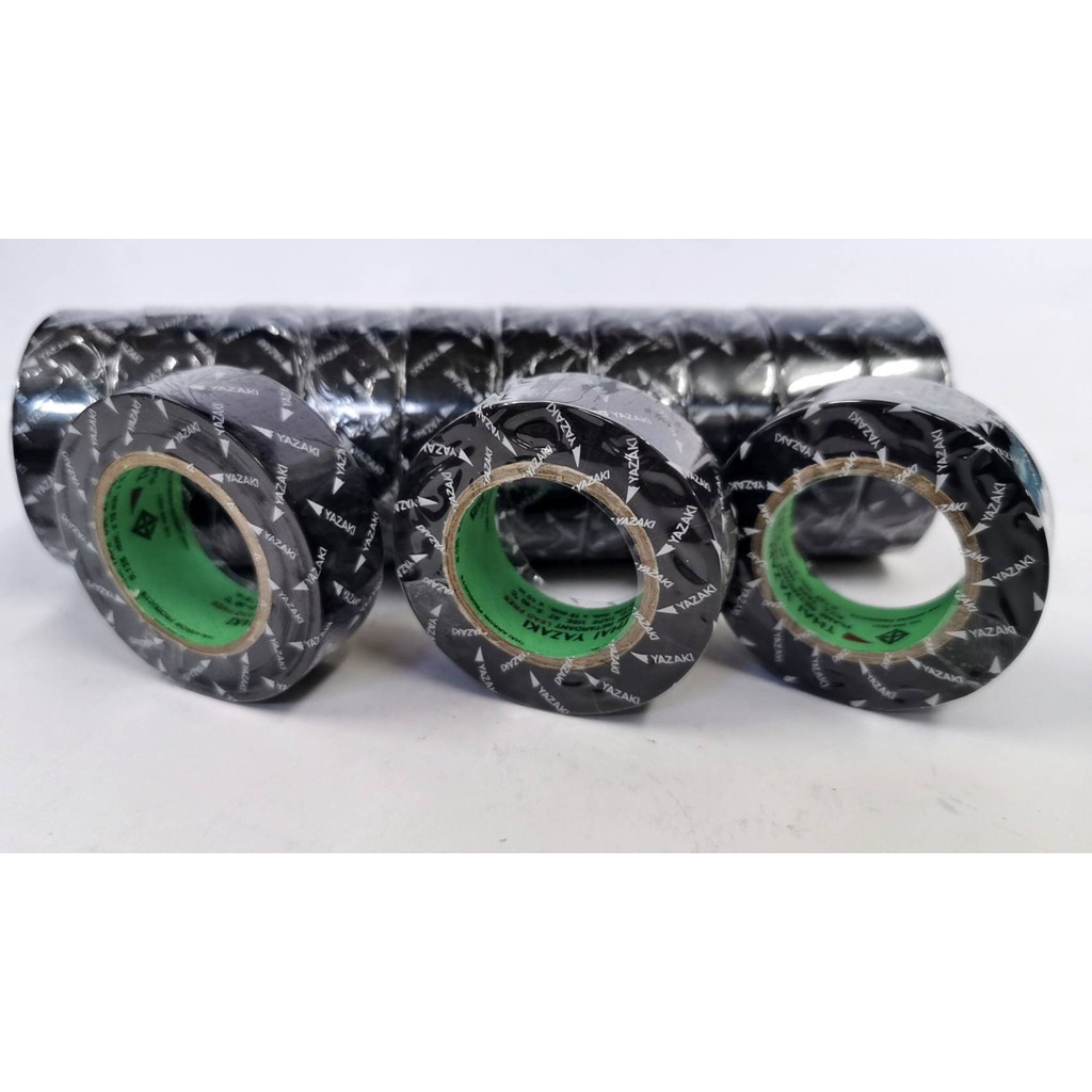 Duct Tape Yasaki THAI YAZAKI Black 1 Lift Up 10 Rolls. | Shopee Philippines
