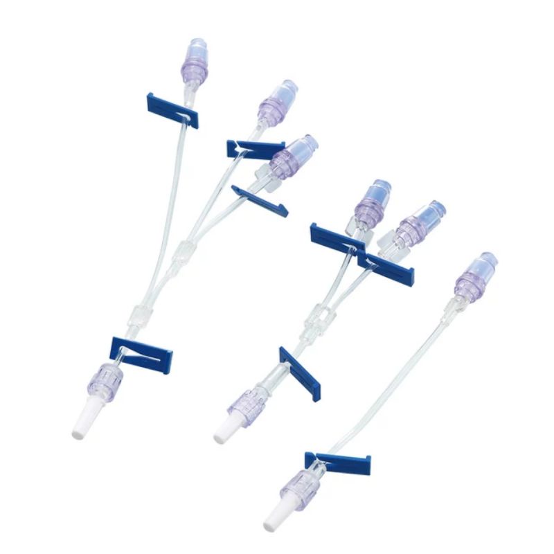1way, 2 way, 3 way, 4way needle free connector infusion extension tube ...