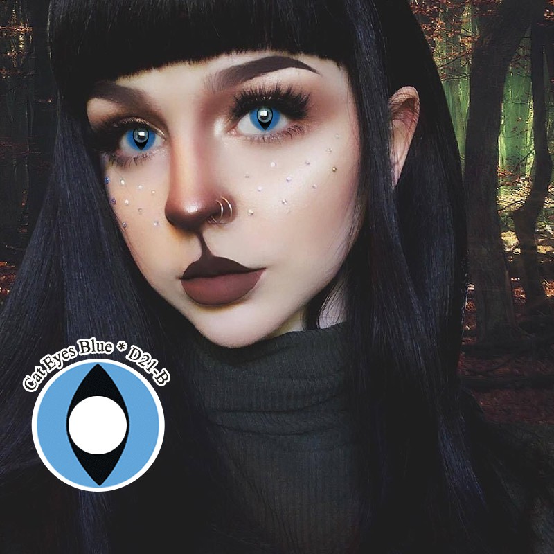 (COD&Ready stock)Freshlady 1 Pair=2PCS Cat eyes Cosplay Big Eye Makeup ...