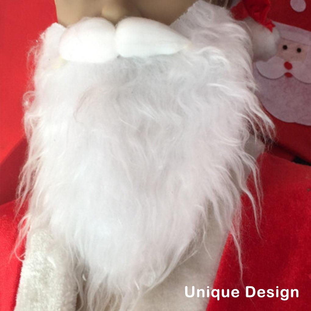 [Biho] Santa Claus Fake Beards Christmas Party Facial Hair Role-Playing ...