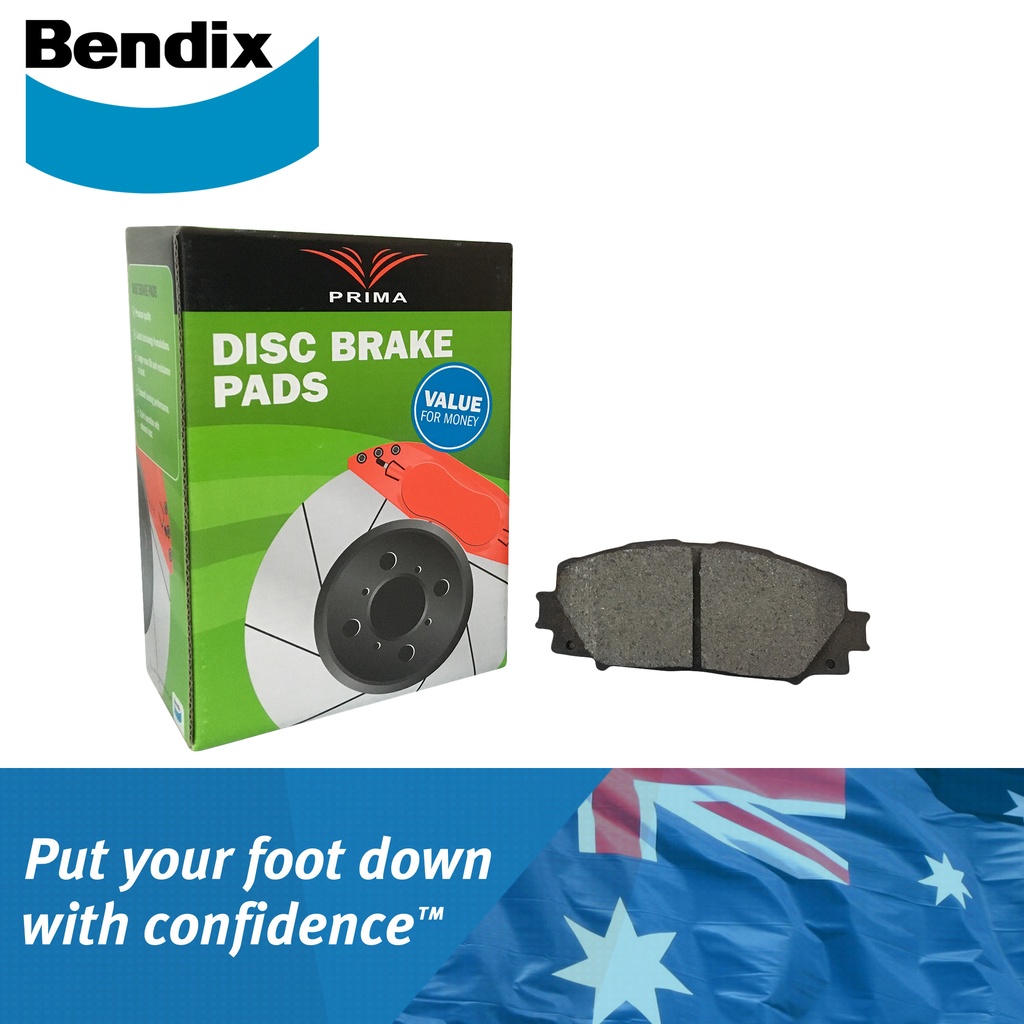 Bendix Brake Pads ORG PDB1820 Front Set for Toyota Vios J/E and Yaris ...