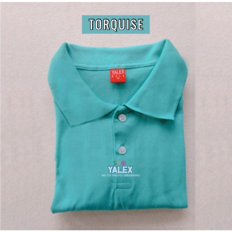 Yalex Turquiose Polo shirts.. | Shopee Philippines