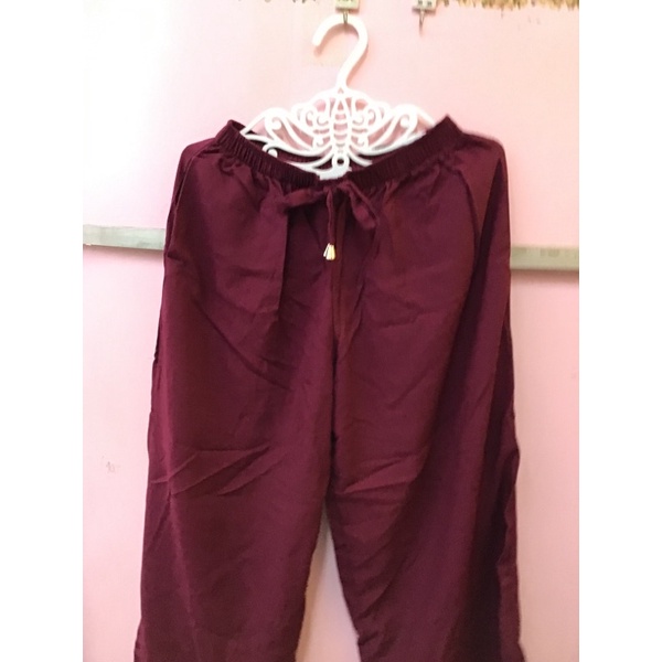 Challis square pants wide legs pants cullottes chalis pants soft pants ...