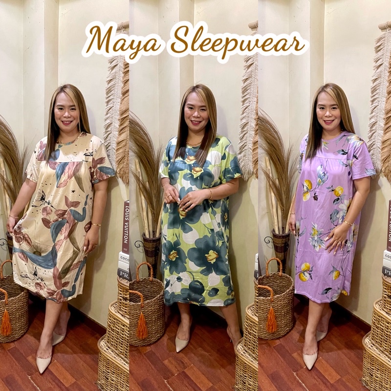 MAYA PLUS SIZE PAMBAHAY/SLEEPWEAR | RITCHROXRTWSHOP | Shopee Philippines