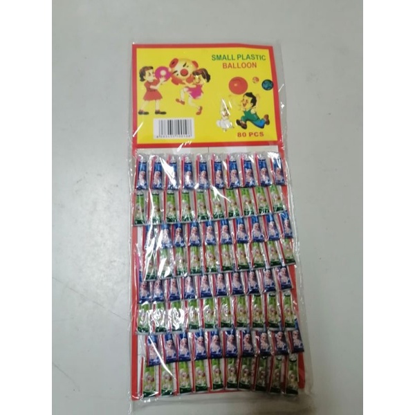 Small plastic Balloon 80pcs | Shopee Philippines