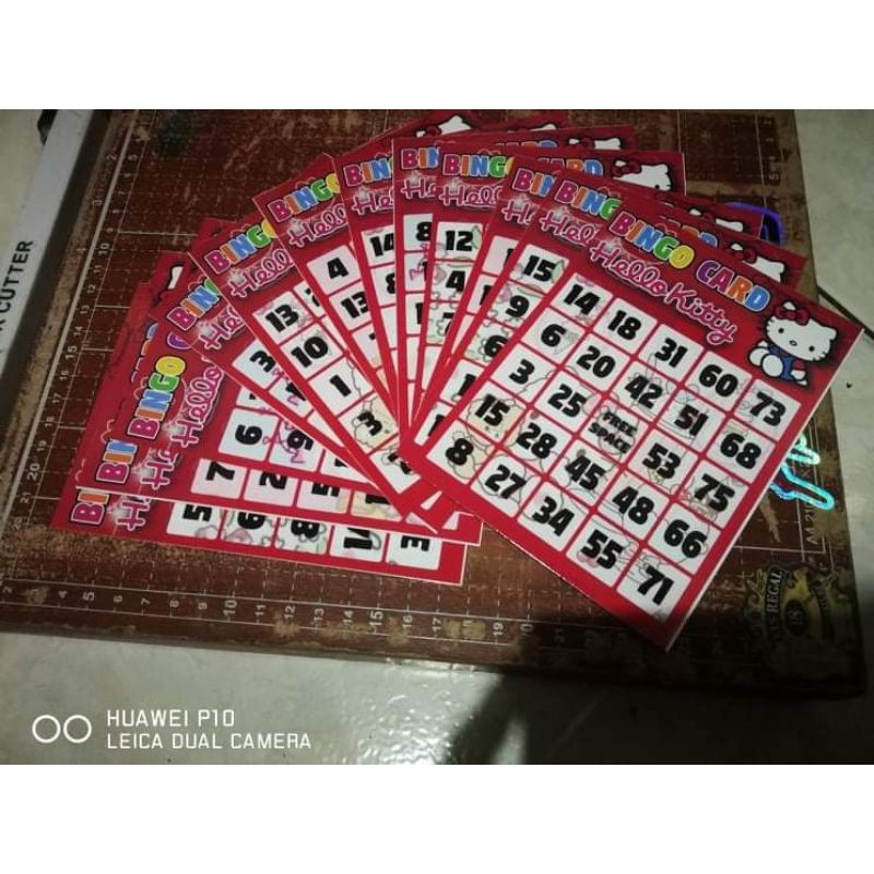 Sanrio characters BINGO CARDS | Shopee Philippines