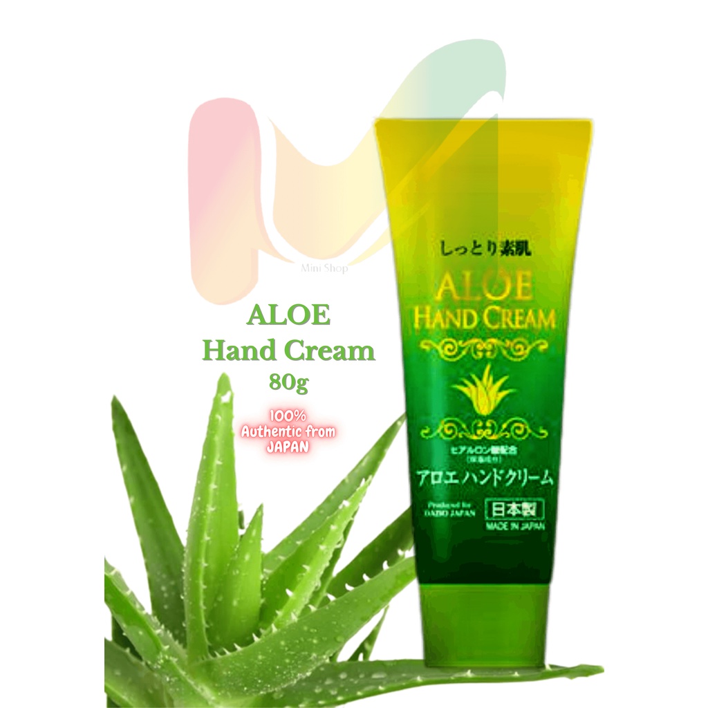 Aloe Vera Moisturizing Hand Cream Japan 80g | Shopee Philippines