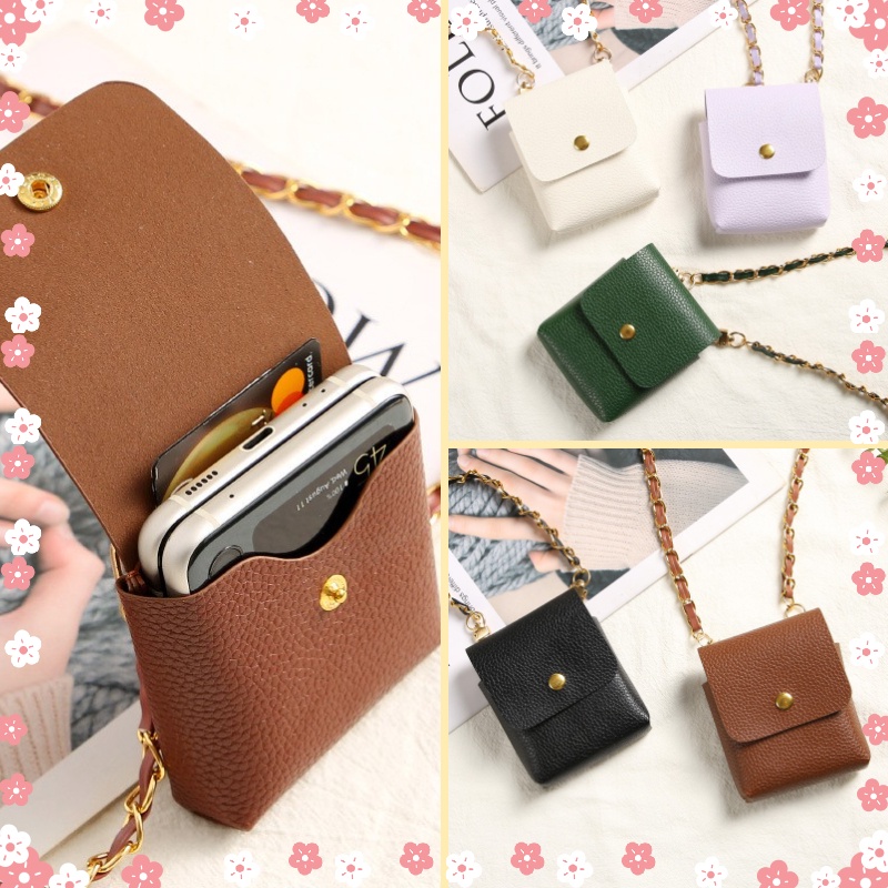 for Samsung Z Flip 2/3/4 Shoulder Strap Bag Flip 3 Crossbody Phone Bag ...