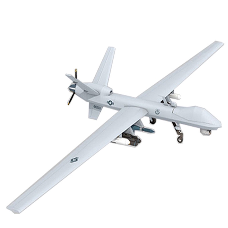 1:32 American MQ-9 Death Reaper Reconnaissance Aircraft Plane DIY Paper ...