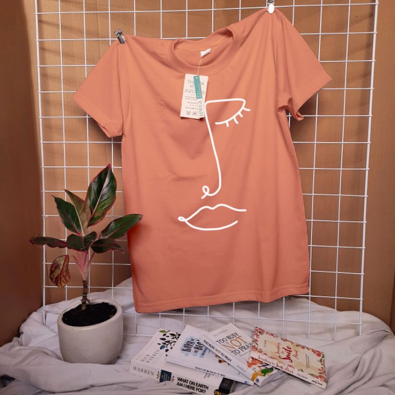 HWGL Aesthetic One Line Drawing Face | Shopee Philippines