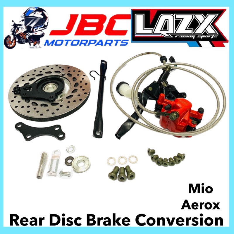 Rear Disc Brake Conversion Mio Aerox Lazx | Shopee Philippines