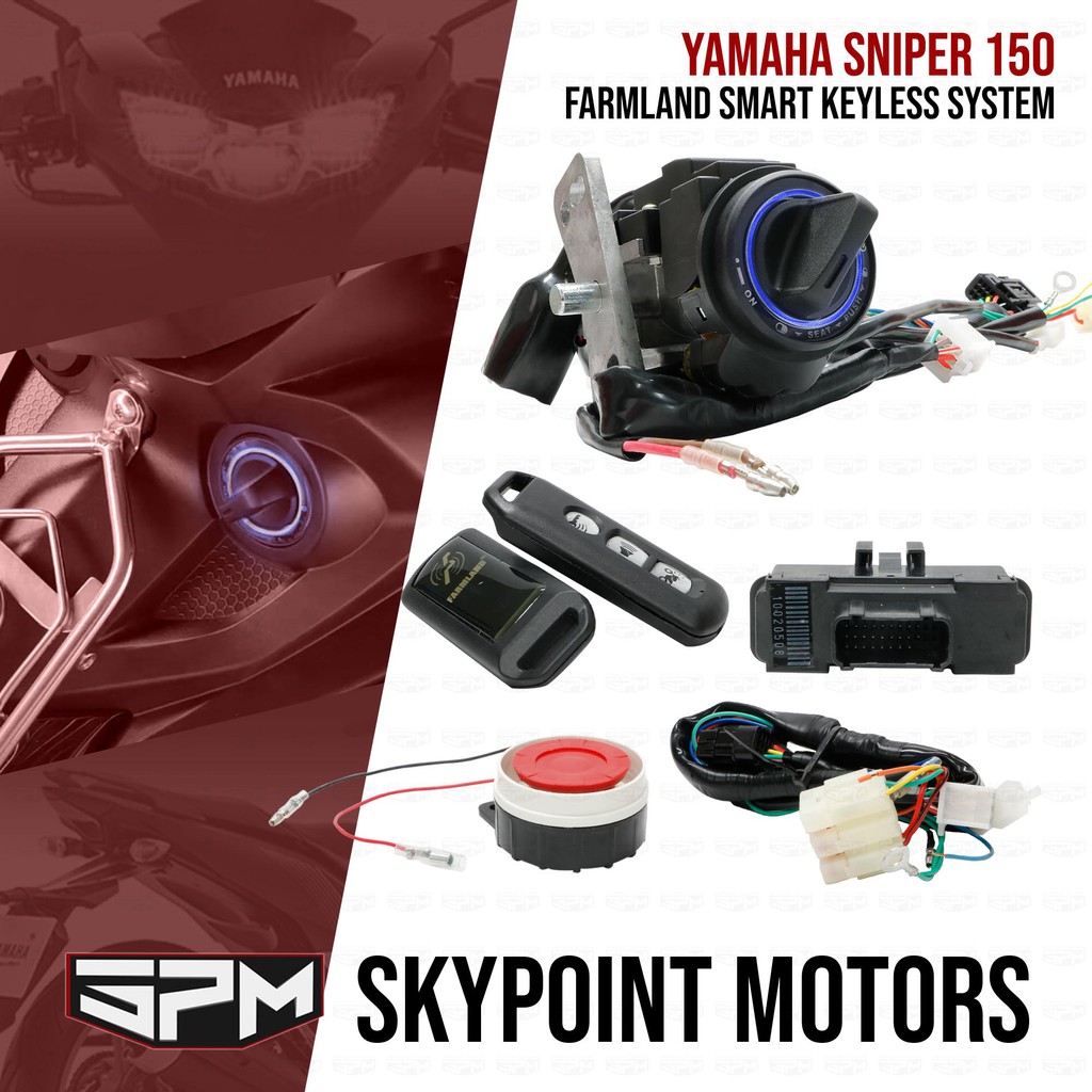 SMART KEY KEYLESS ENTRY SYSTEM FOR YAMAHA SNIPER150/ Y15ZR / EXCITER ...