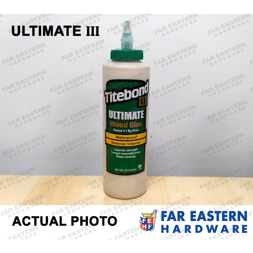 TITEBOND Premium II | Ultimate III | Original | Extend Wood Glue 16fl ...