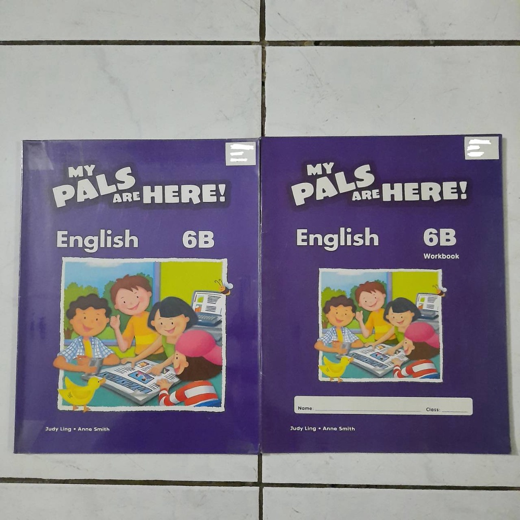 My Pals Book Are Here 6B English Textbook & Workbook Original (English ...
