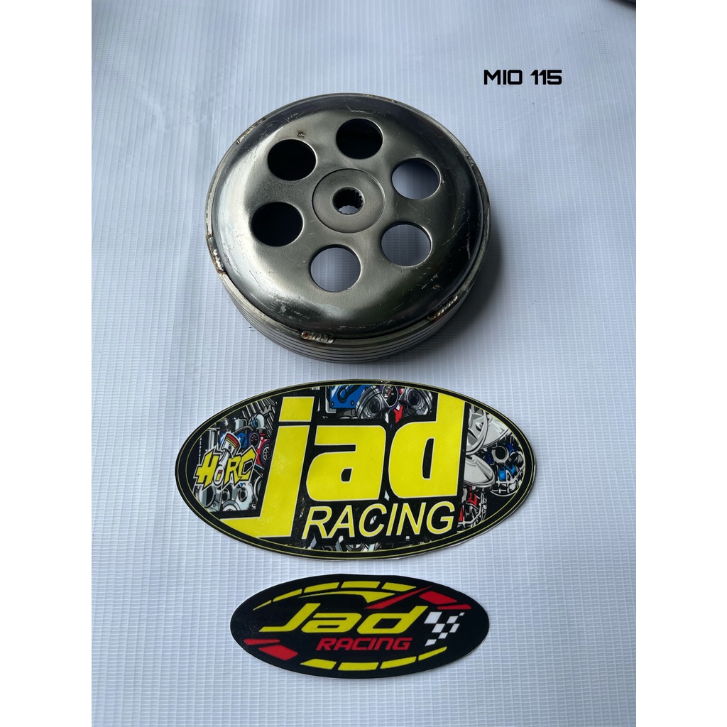 JAD RACING Stainless Reinforced Bell with Groove (MIO115/SPORTY ...