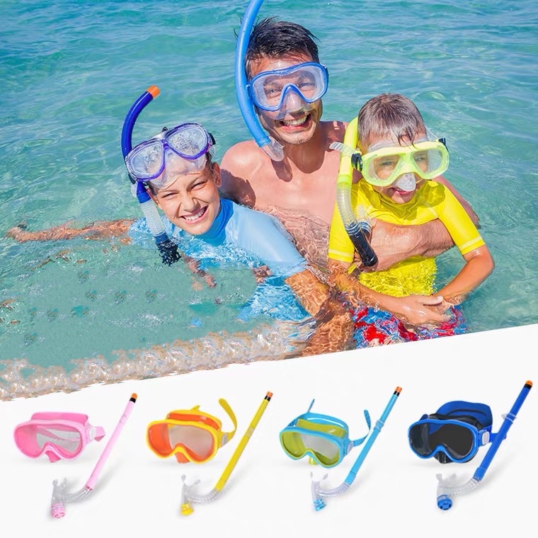 HD Googles For Swimming Diving Goggles For Kids Snorkel Diving Mask For ...