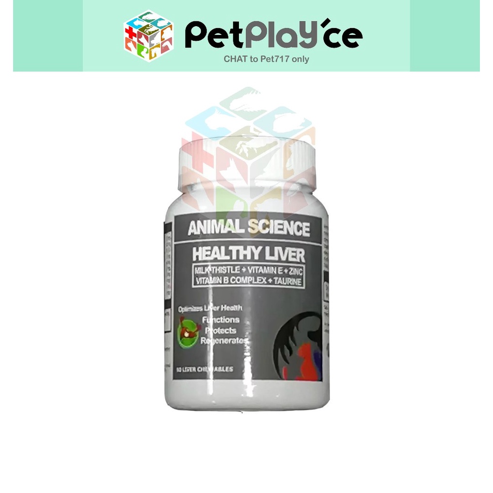Animal Science K9 HEALTHY LIVER 60 Chewable Tablet Meds | Shopee ...