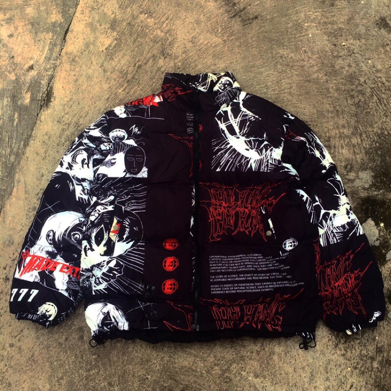 Made extreme anime puffer jacket | Shopee Philippines
