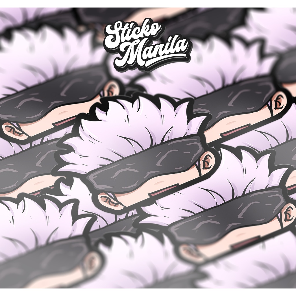 Sticko Manila : Jujutsu Kaisen - Satoru Gojo (Peeker) | Shopee Philippines