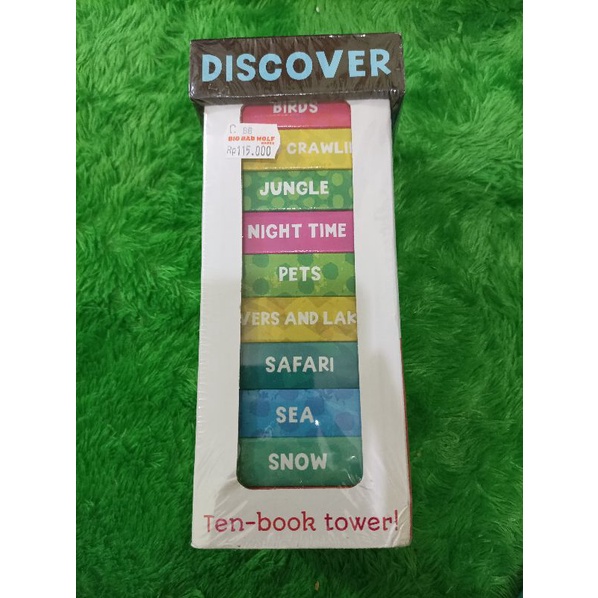 100 First Animals Tower - 10 Books (10 Contents) | Shopee Philippines