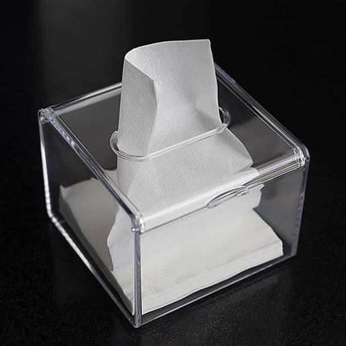 Mica box for square tissue paper 12x12x12cm | Shopee Philippines