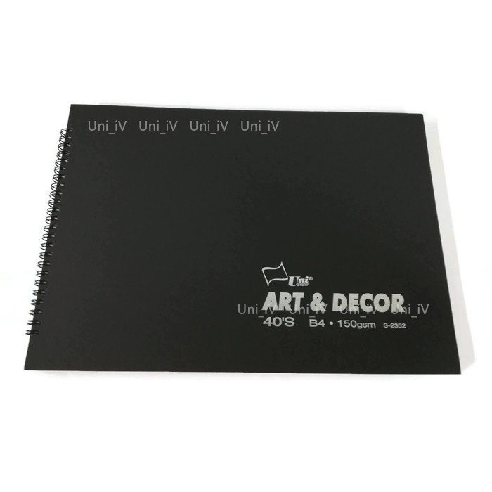 Art & Decor B4 Drawing Pad 150gsm Sketch Book Paper Kertas Lukisan (40 ...