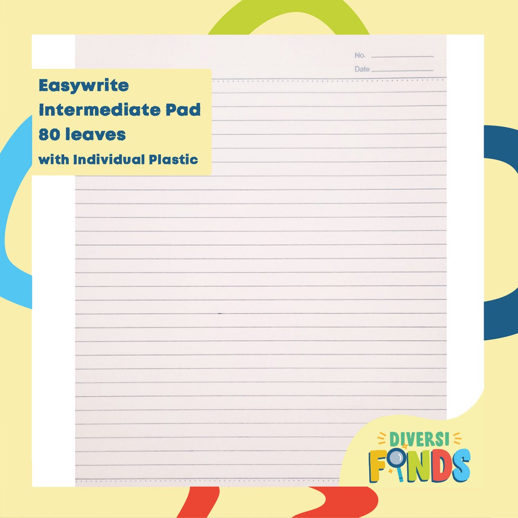 1 pcAdvance Easywrite-Grade 1-4/VECO INTERMEDIATE PAD - 80 Leaves ...