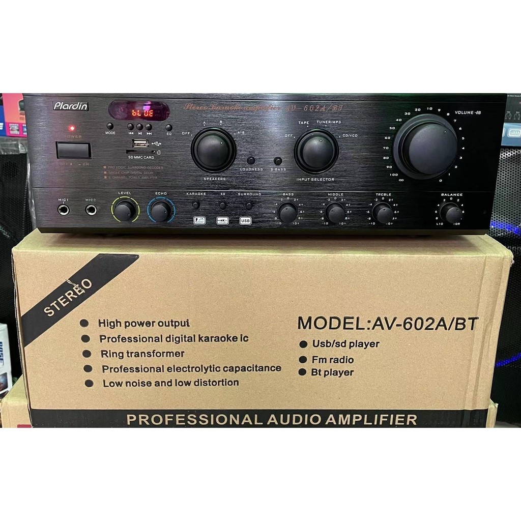 AMPLIFIER AV 602-602B /902- AV-302 /AV-370PLUS/AV-313 (PLARDIN/LEXING ...