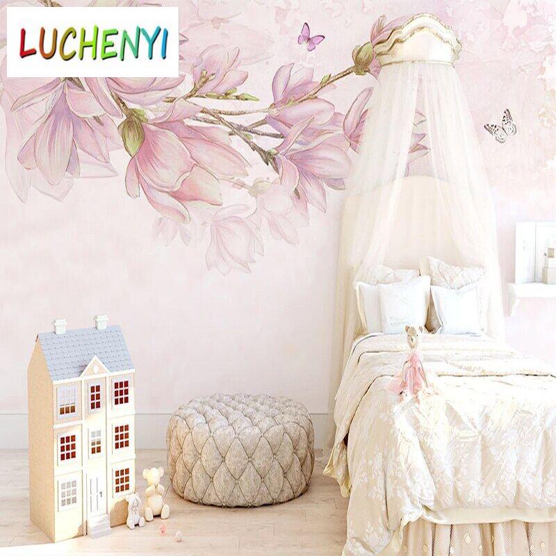 parede murals bedroom decor room home wallpaper sofa photo style tv ...
