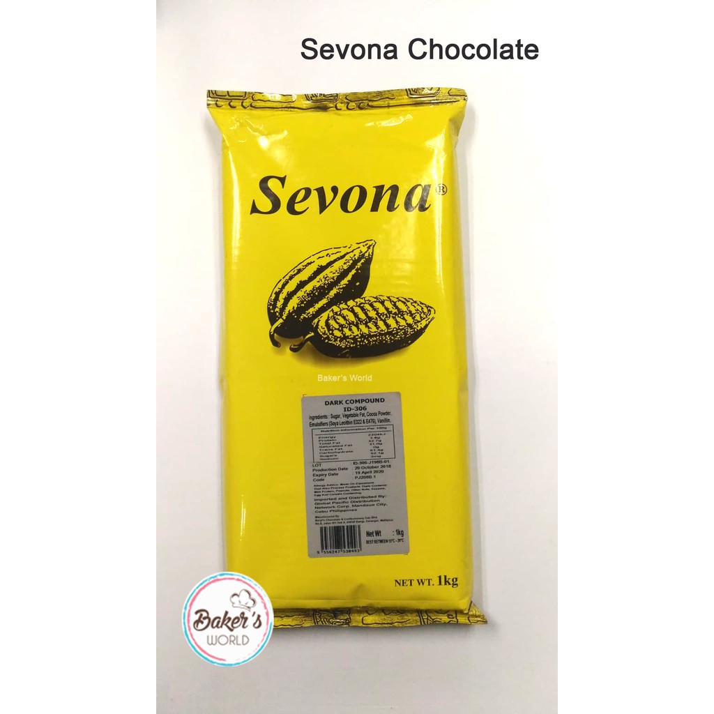 Sevona Dark and MIlk Chocolate Bar 1kg | Shopee Philippines