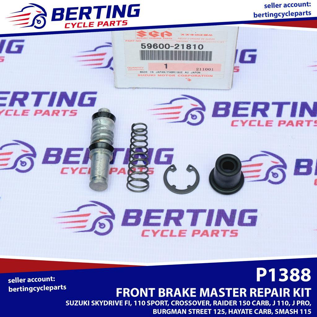 SGP FRONT BRAKE MASTER REPAIR KIT Suzuki Raider 150 Carb J 110 J Pro ...