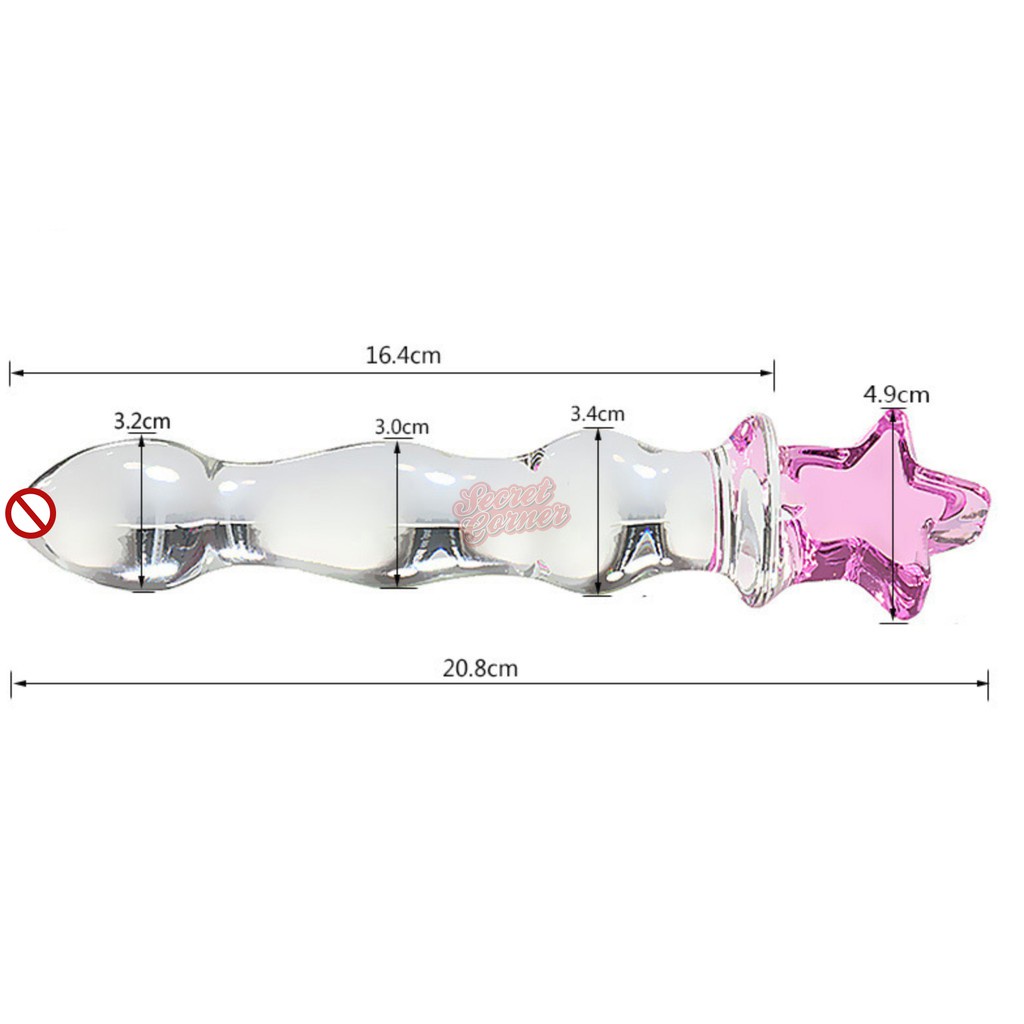 Secret Corner Sailor Moon Crystal Glass Anal Plug Vaginal Sex Toys For ...