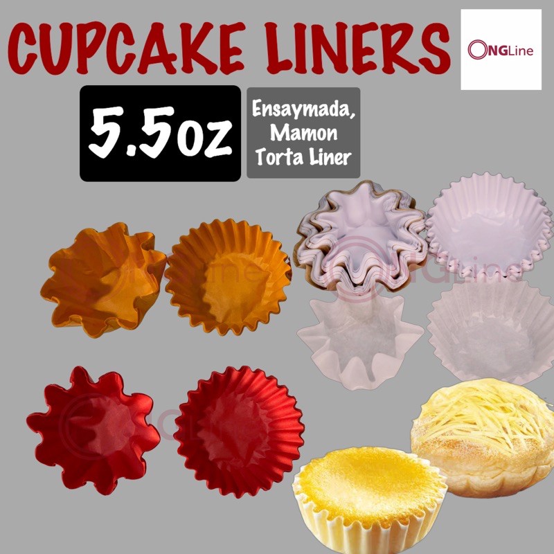 5.5 oz. Big or Small / 500 pcs. / 1 Tube / Mamon / Ensaymada Liner ...