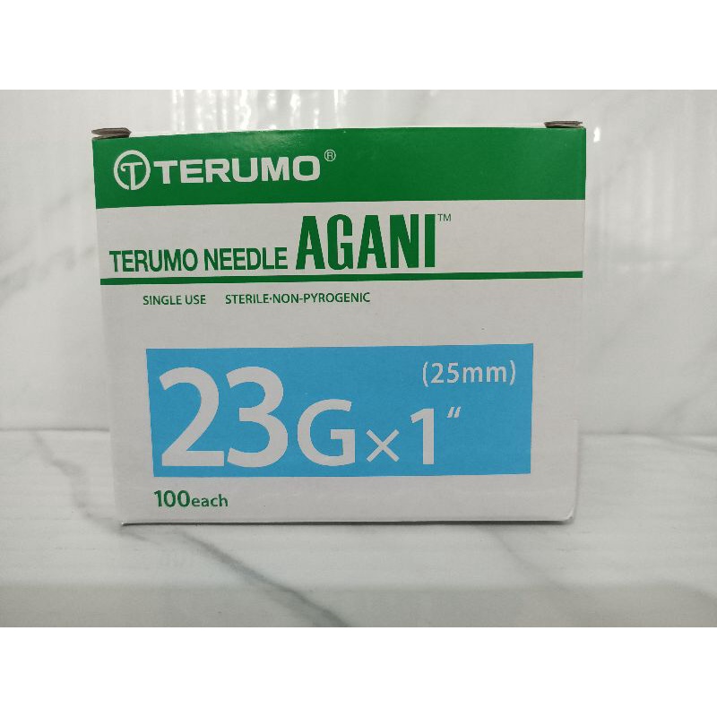 Terumo Needle AGANI G23 x 1" (25mm) | Shopee Philippines
