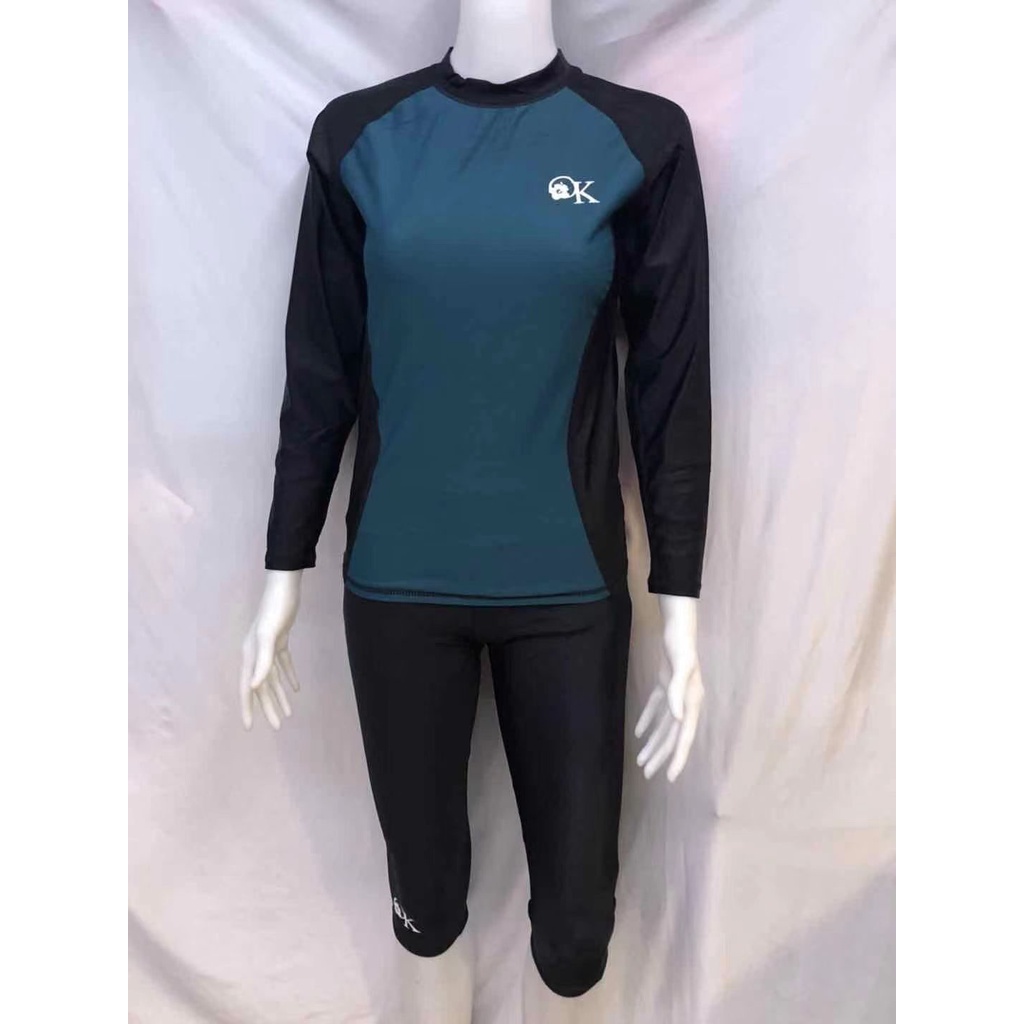 women longsleeves rush guard Terno For Women Swimwear Rushguard ...