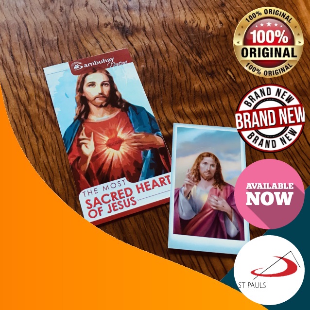 Sacred Heart of Jesus Novena and Estampita / Stampita / Holy Card ...