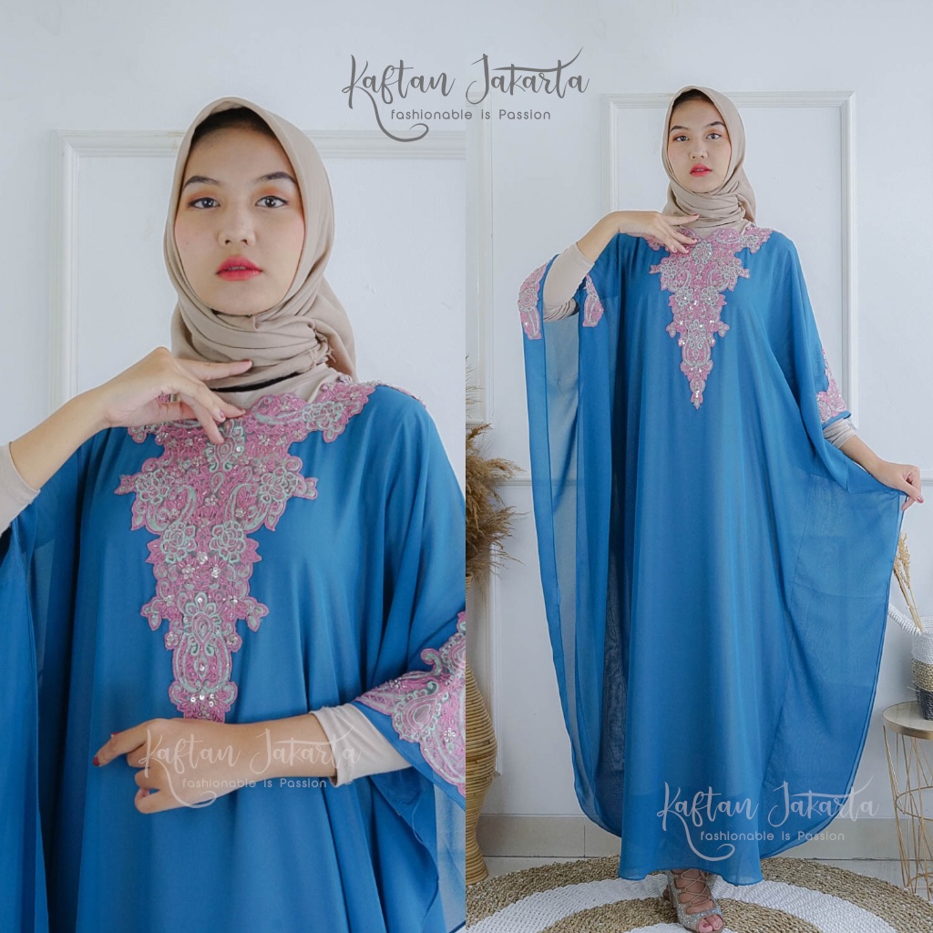 Almahera Kaftan - Women's Eid Kaftan Kalong Premium By Kaftan (Simple ...