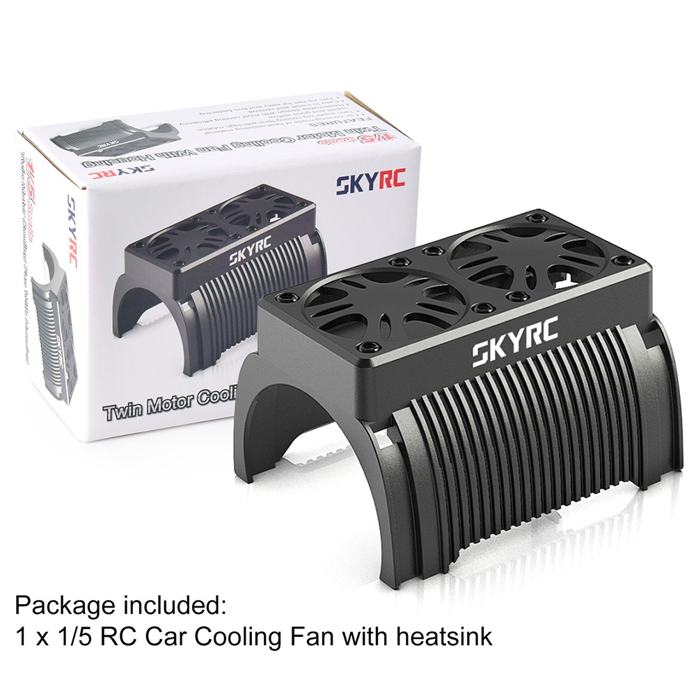 SKYRC SK-400008-15 Dual Motor Cooling Fan Motor Heat Shield Twin ...
