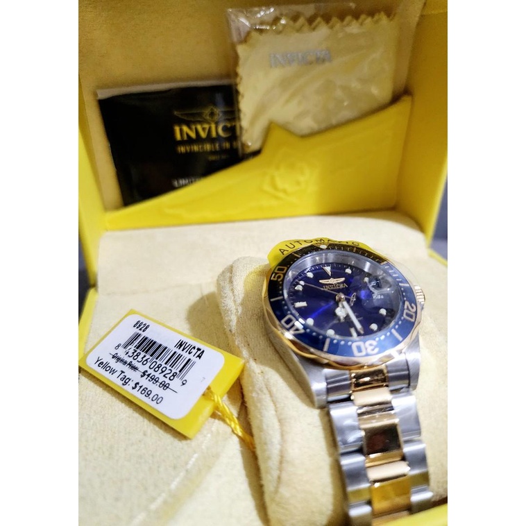 Invicta Stainless Steel Automatic Watch for Men, Two Tone (Pro-Diver ...