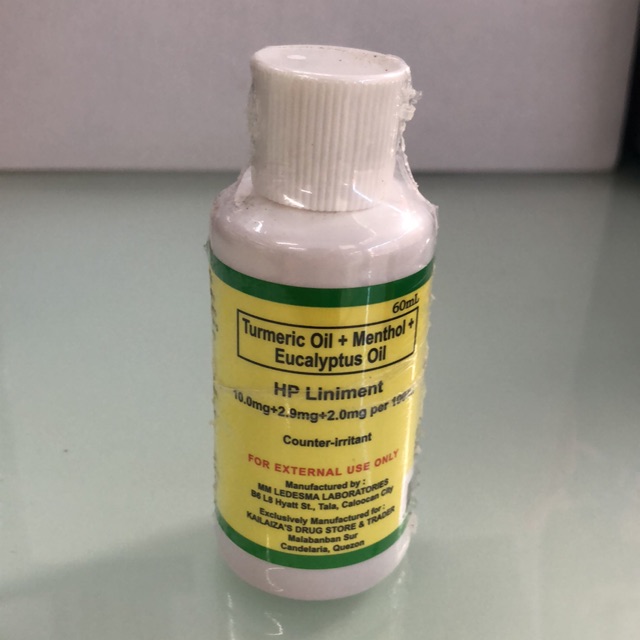 HP Liniment 60mL counter irritant | Shopee Philippines