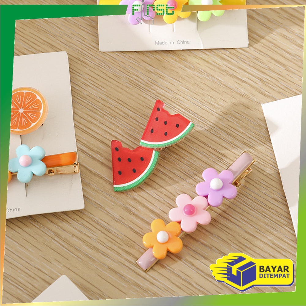 FH-C318 Korean Children's Fruit Character Hair Clips / Girls' Hair ...