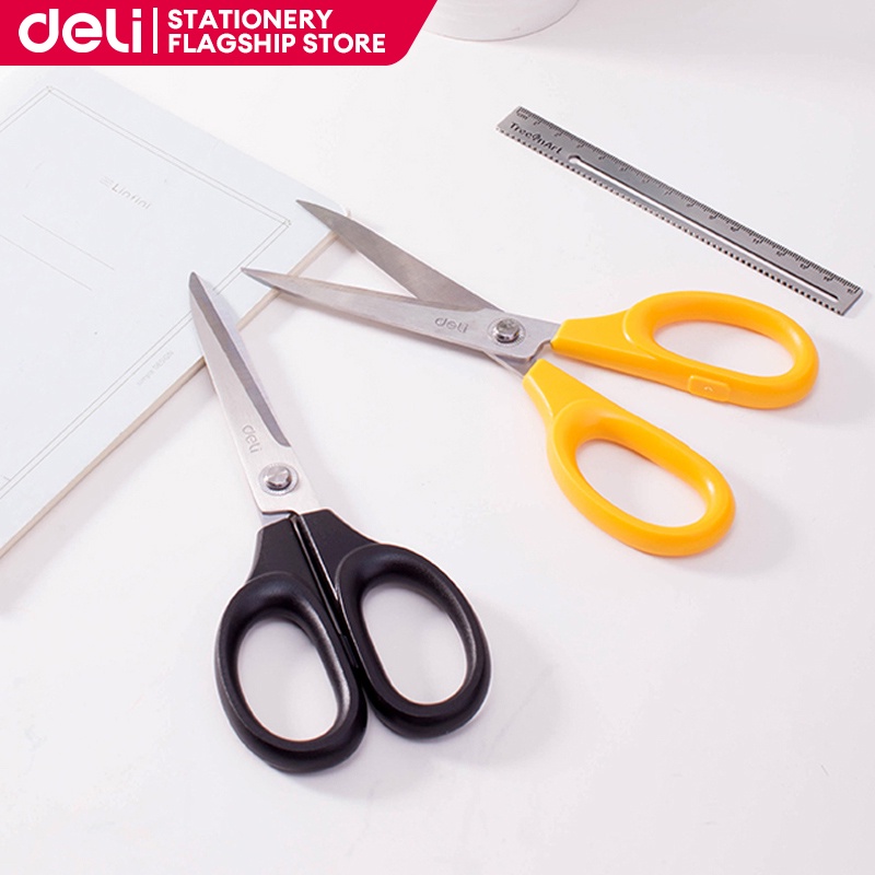 Deli E6014 Scissors Stainless Steel Blade for a Durable Use | Shopee ...