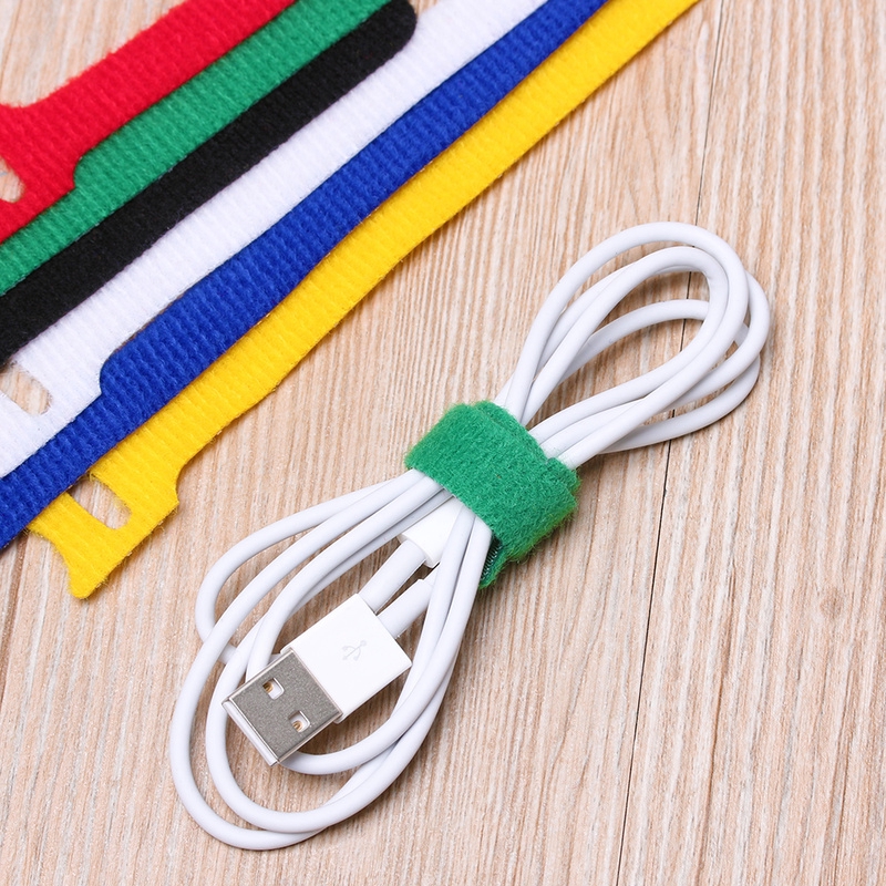 Storage Multifunctional Velcro Data Cable Couple Winding Storage Buckle ...